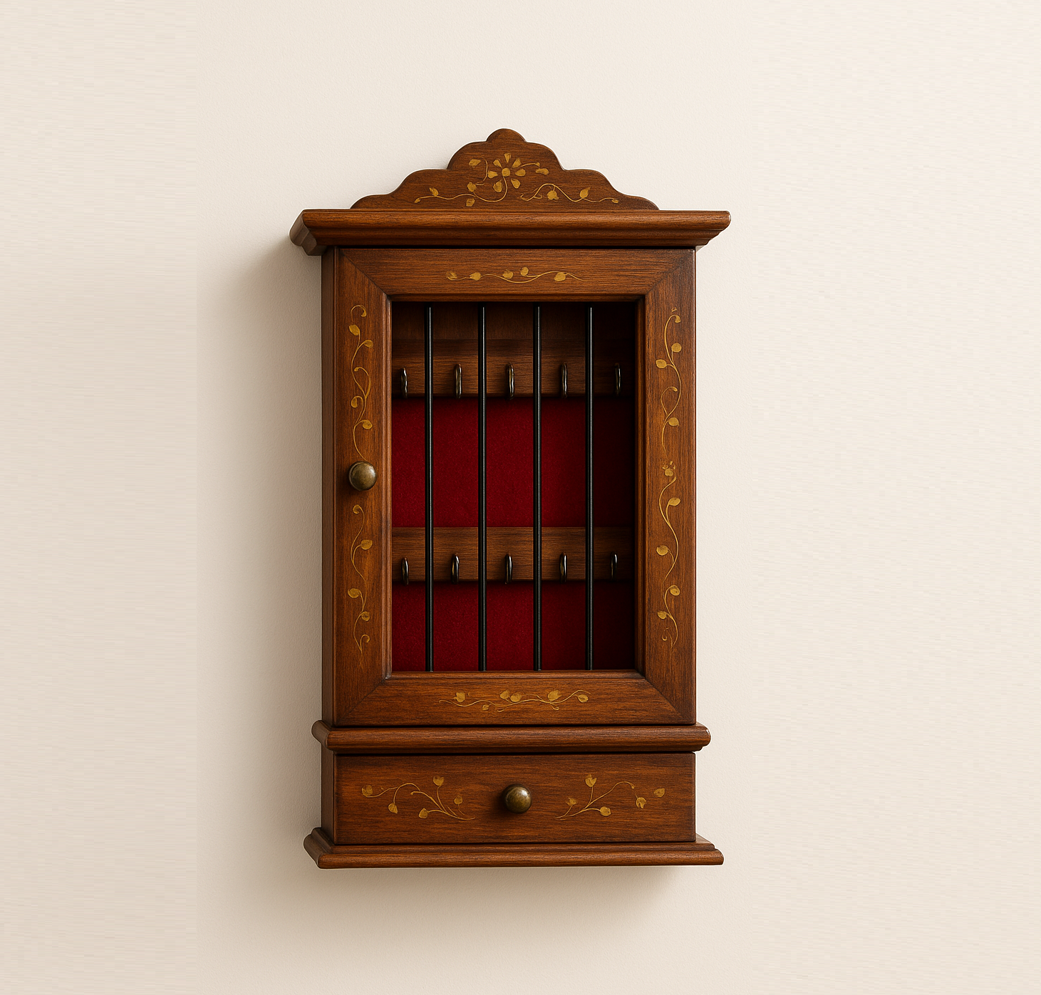 Vintage Key Holder House – Timber Trunk